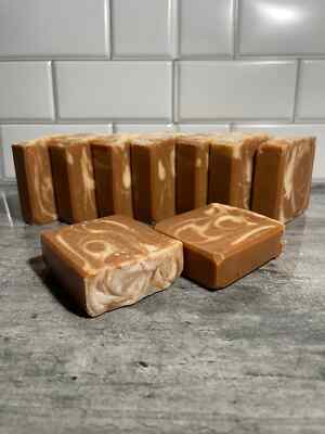 Handmade Turmeric Unscented Soap Gift Scented Cold Process Soap Bar ...