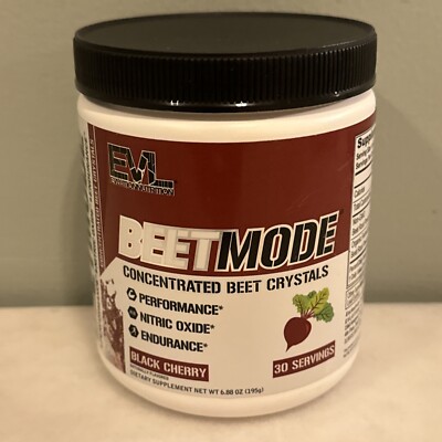 EVL Evolution Beet Mode Nitric Oxide Pump Vasodilator & Performance ...