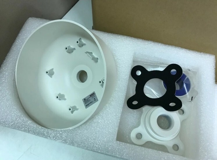 NEW Bosch VEZ-A4-PW White Pipe Mount for VEZ-400 Mini PTZ Dome CCTV ...