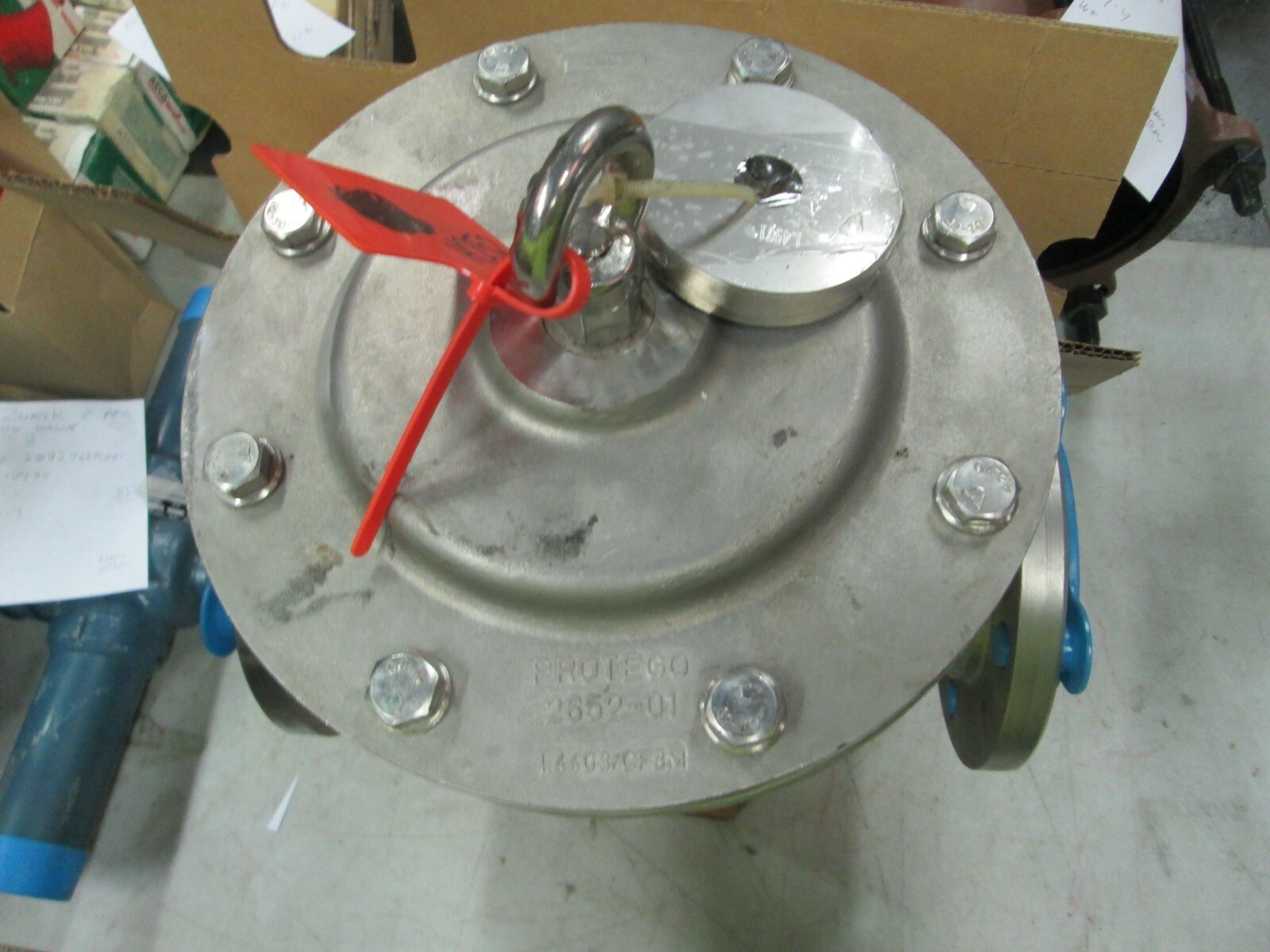 Protego S/S Pressure Vacuum Relief Valve 3" 150# Flange Mod: DV/ZU-80 ...