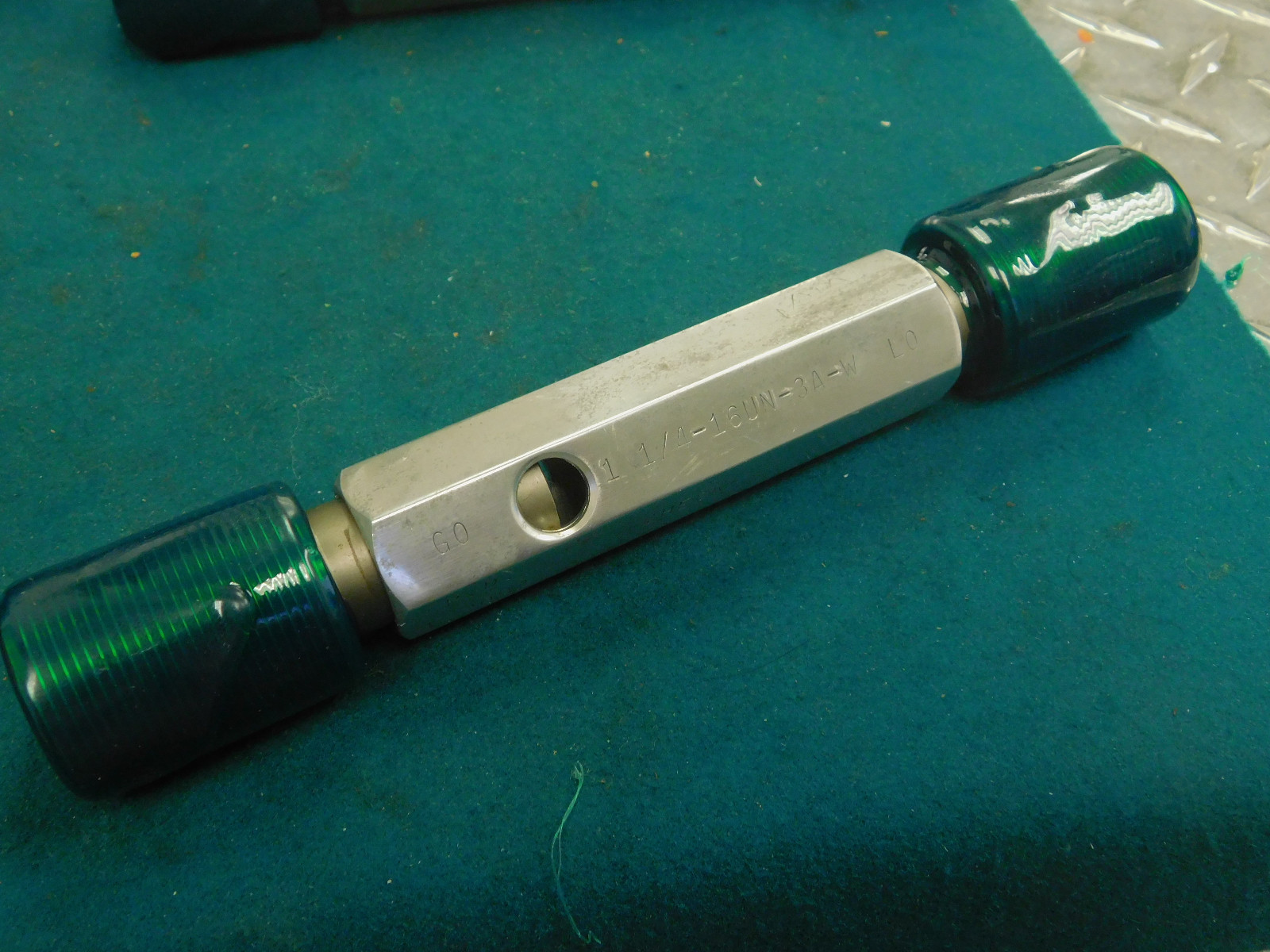 Greenfield Go and No Go Thread Plug Gage Set 1-1/4"-16 UN-3A-W | eBay