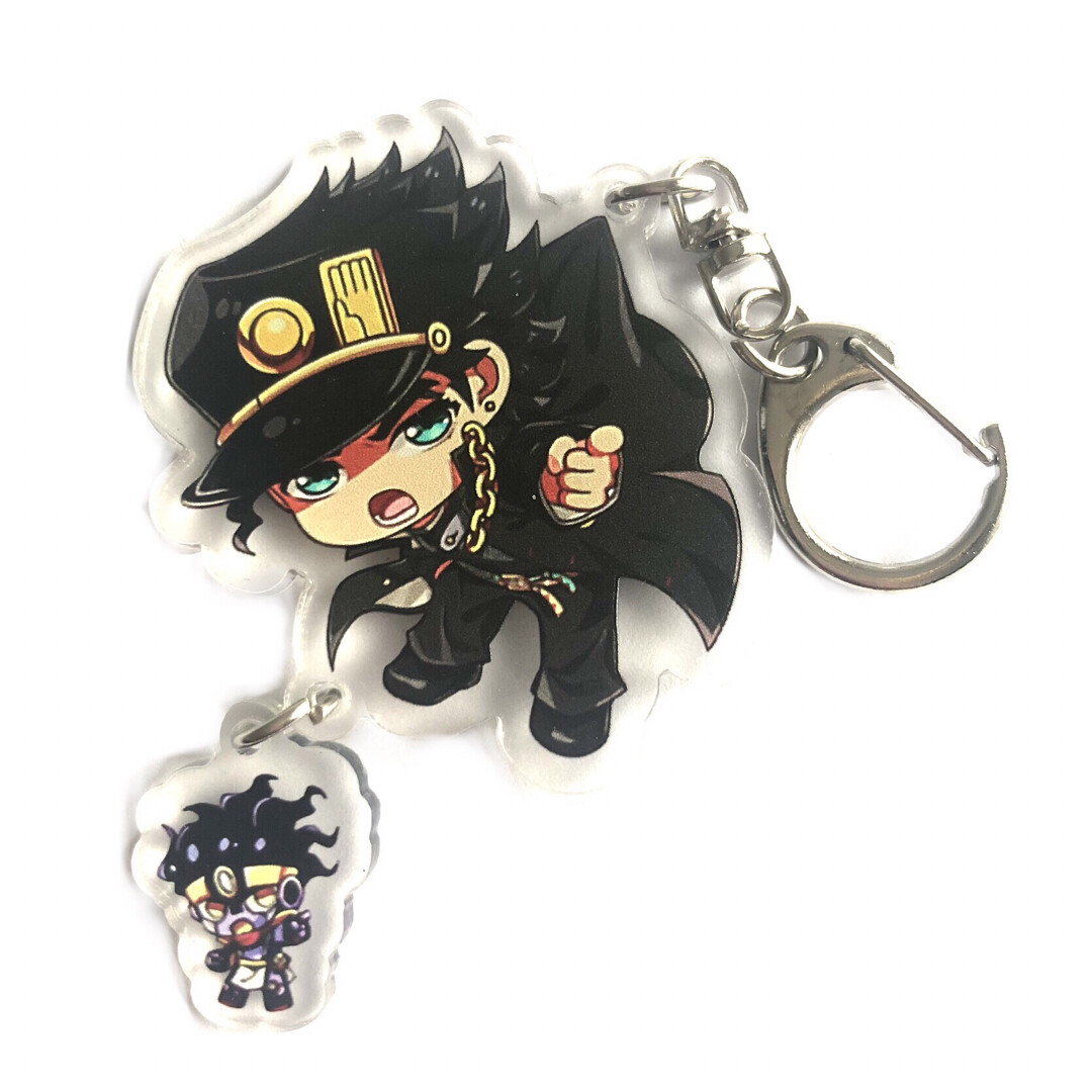 Jotaro Kujo Acrylic Keychain Jojo'S Bizarre Adventure | eBay