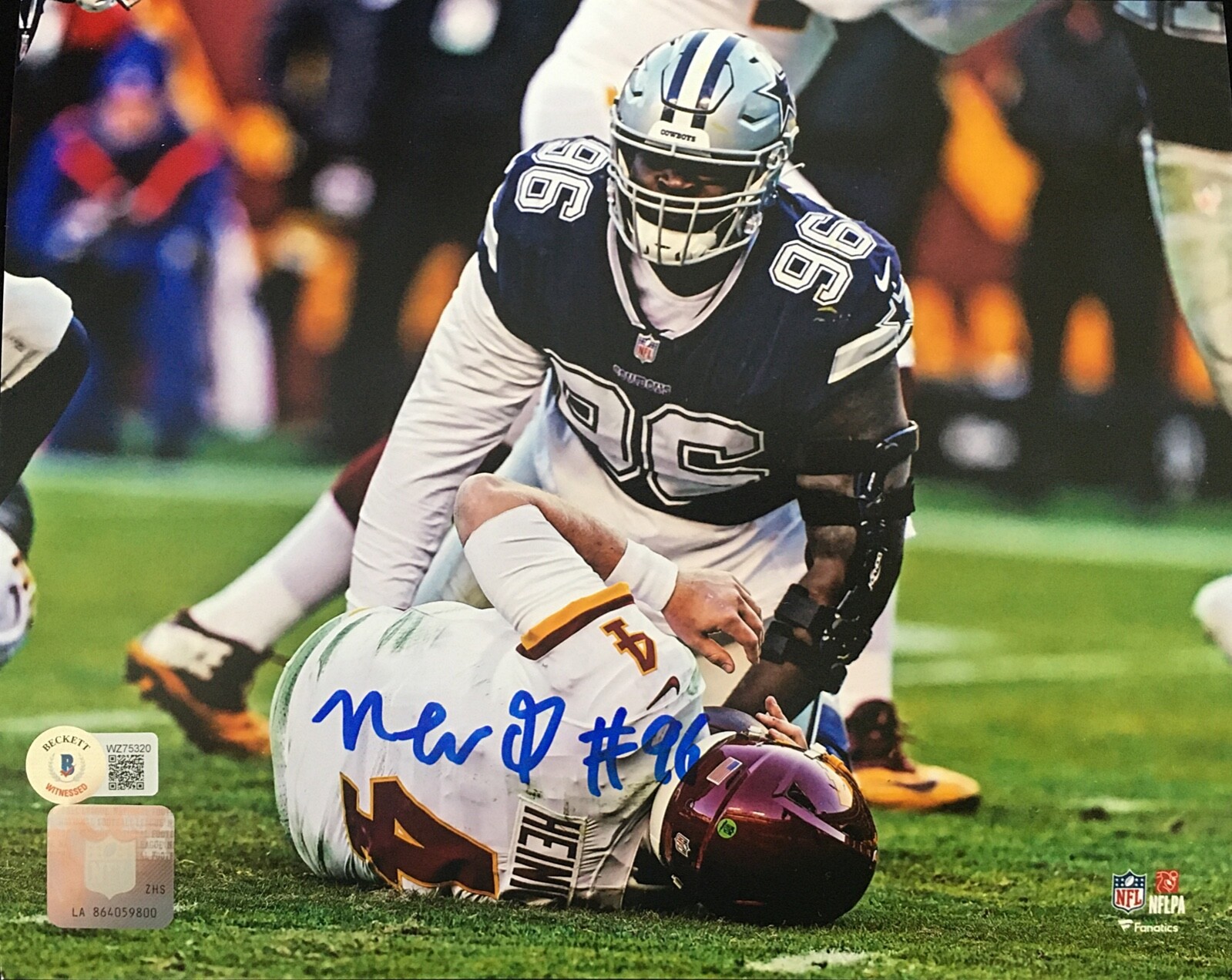 Neville Gallimore Signed Autographed 8x10 Photo Dallas Cowboys Great | eBay