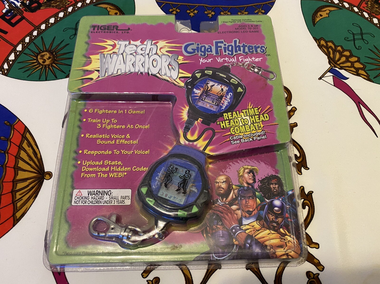 Tiger Electronics Tech Warriors Giga Fighters Virtual Fighter New | eBay