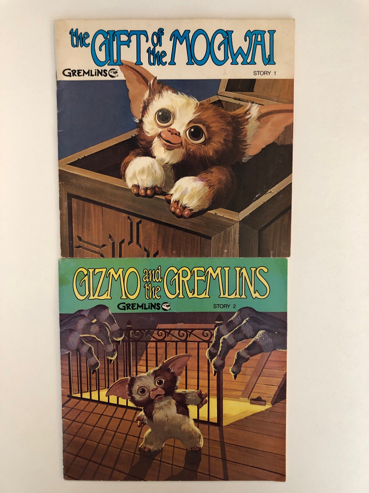 Gremlins Books w/ Records Lot of 2: The Gift of Mogwai/Gizmo and the ...