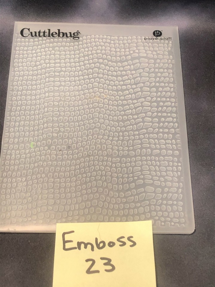 Cuttlebug Embossing Plates Folders Lots Mix and Match | eBay