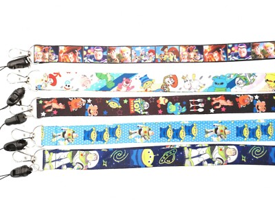 lot Cartoon Toy story Neck Straps Key Chains Lanyard ID Holder | eBay