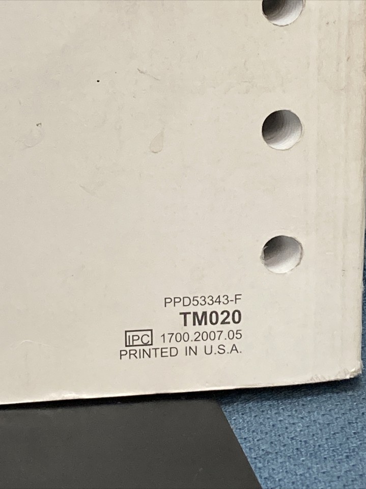HONDA MARINE TM020 RIGGING GUIDE 2008 PPD53343-F | eBay