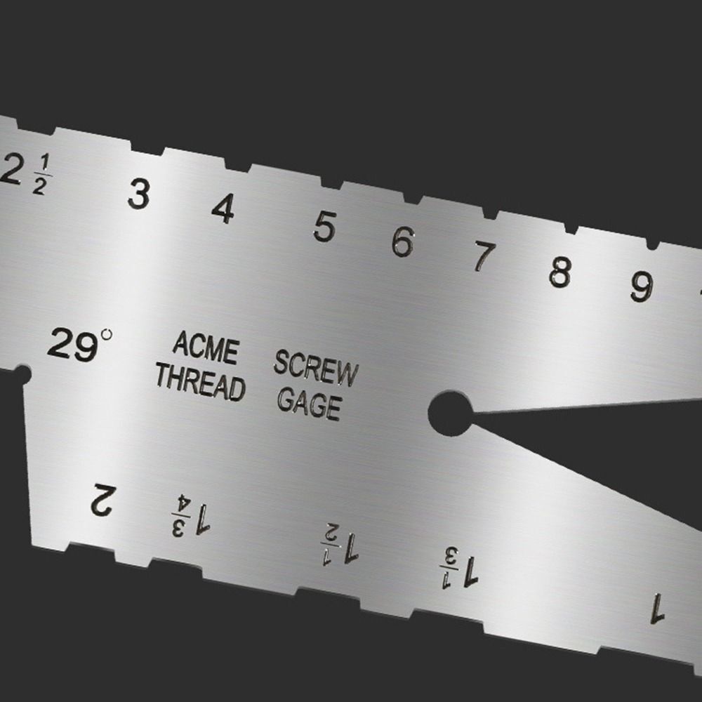 Carbon Steel Thread ACME Thread Cutting Bit Gauge Angle Gauge Setting ...