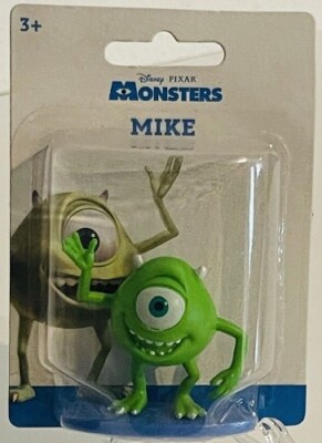 Disney's Monsters Inc. - Mini Figurine (2") - Mike - Cake Topper | eBay