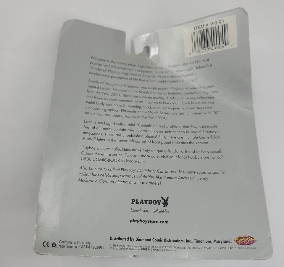 Playboy Playmates Car Brande Roderick Mini Centerfold #18 | eBay