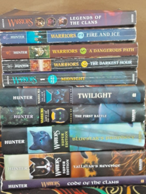 Warriors Series-10 Book Lot By Erin Hunter-Super Editions, Hardcover ...