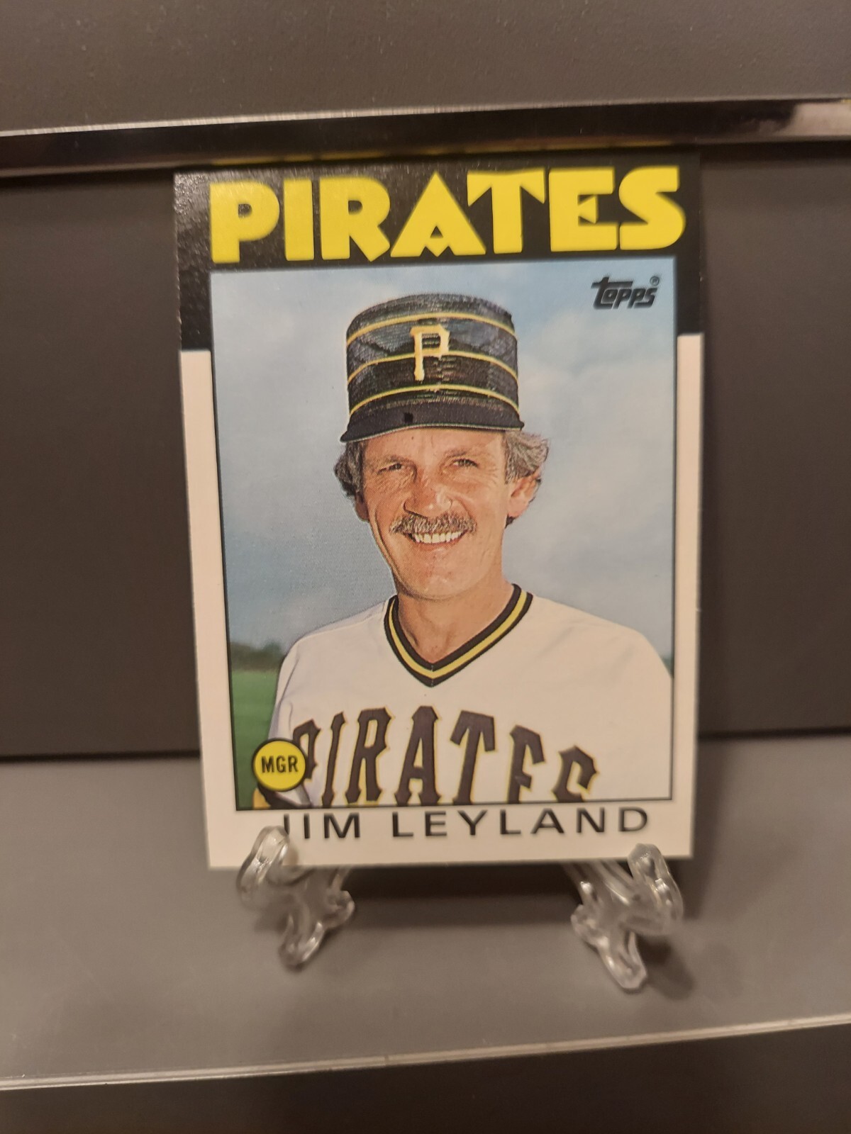 HOF NEWLY ELECTED JIM LEYLAND ROOKIE 1986 TOPPS TRADED #66T RC HALL OF ...
