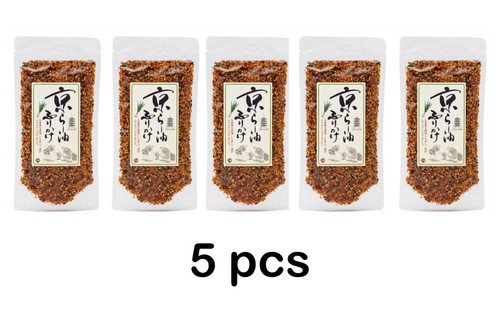 5 bag set KYOTO FURIKAKE RA-YU RAYU SPRINKLE RICE SEASONING CHILLI OIL ...