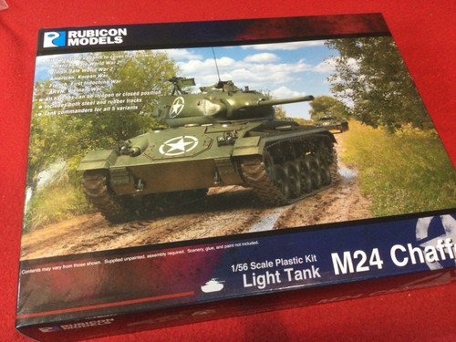 Rubicon 28mm 1/56 280140 US M24 Chaffee Light Tank, New | eBay