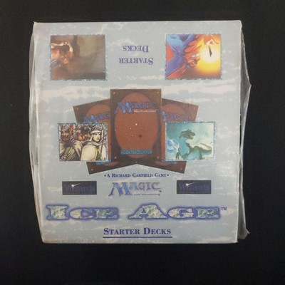 【New】MTG Ice Age English Starter Deck Box 10 Decks Factory Sealed Box ...