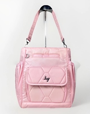 Lug Toss Pink Purse Handbag Shoulder Crossbody Bag EUC! | eBay