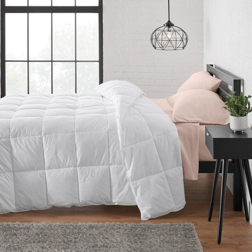 Medium Weight White King Down Alternative Comforter | eBay