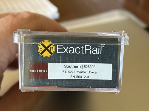 ExactRail N Scale PS 5277 Waffle Box Car Southern Railway #528398 #2 | eBay
