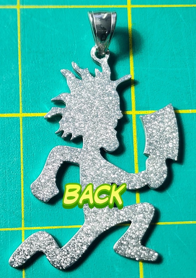 DIAMOND HATCHETMAN 2" mirror charm stainless icp insane clown posse ...