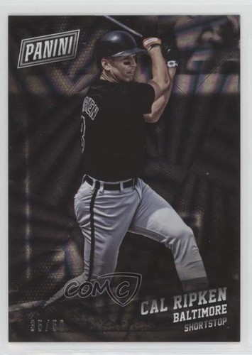 2017 Panini Black Friday Rainbow Spokes /50 Cal Ripken Jr #31 HOF | eBay