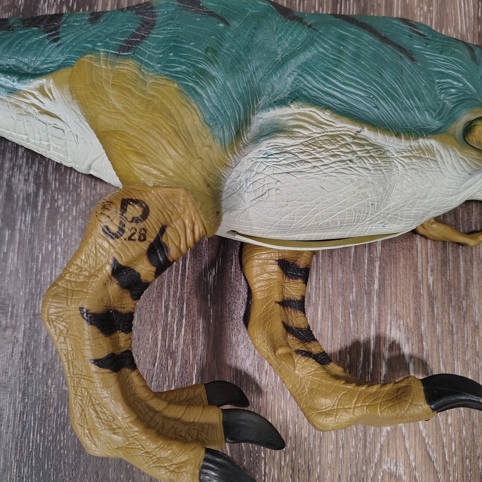 Vintage 1997 Jurassic Park Lost World Bull T-Rex JP28 Kenner Working ...