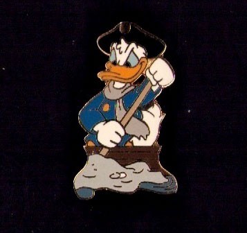 Disney Colonial Donald Rowing Boat Pin | eBay