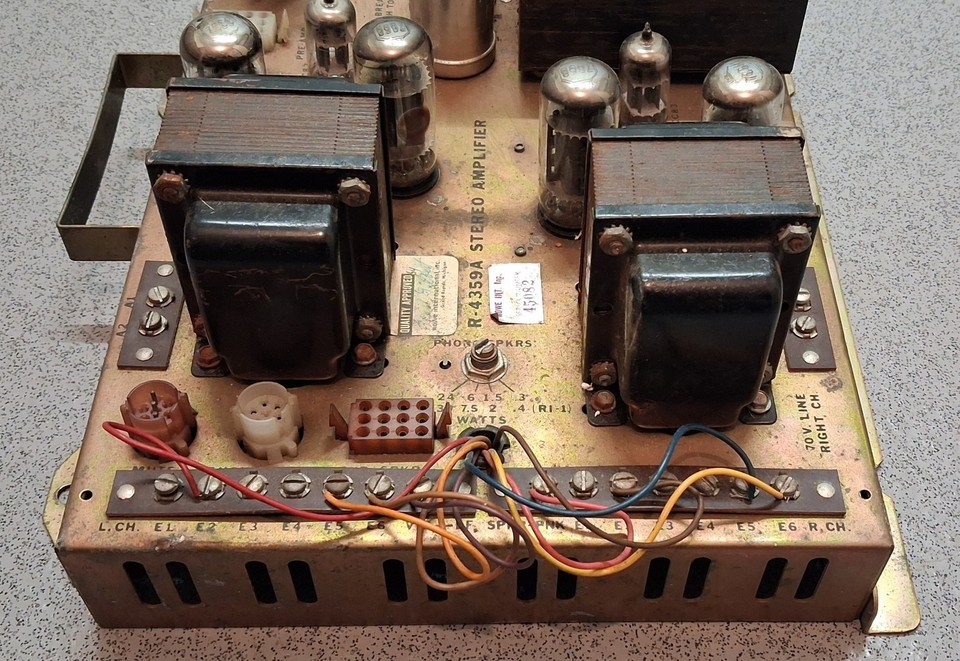 Rowe Ami 4359A Stereo Valve Amplifier / Amp MM5 Jukebox Amplifier | eBay UK