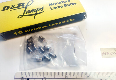 10 NOS/NIB Vintage D&R Miniature No. 335 lamp bulbs | eBay