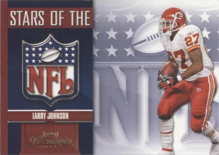 2007 Playoff Prestige - Stars of the Nfl Larry Johnson #NFL-16 for sale ...