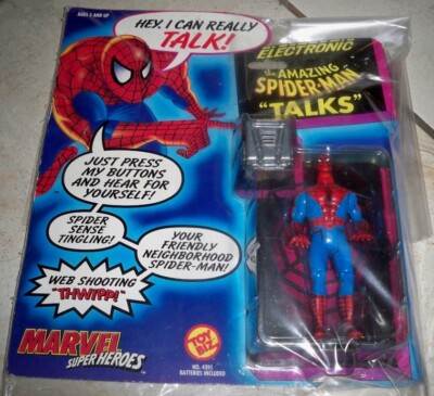 Hey, I Can Really Talk ToyBiz Amazing Spider-Man Talking MOC; Marvel ...