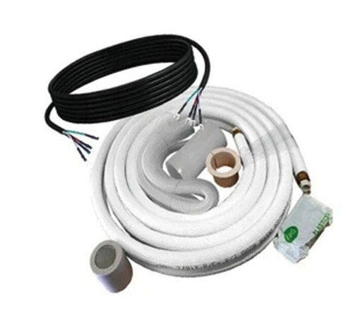 TUTTOKOOL 1/4+5/8(25 ft) Mini Split Line Set OD Copper Pipes Tubing ...