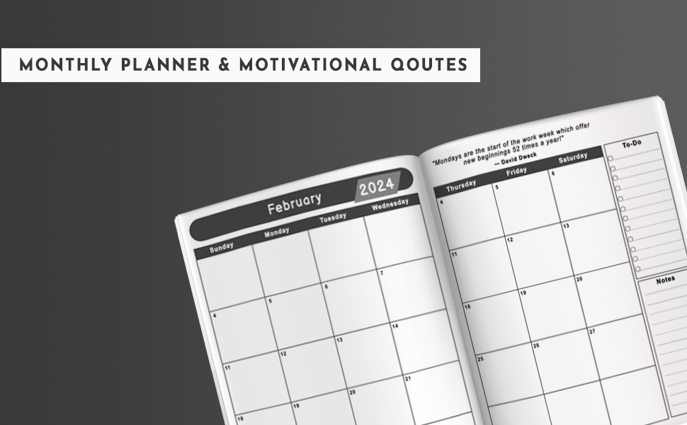 Monthly Planner Quotes