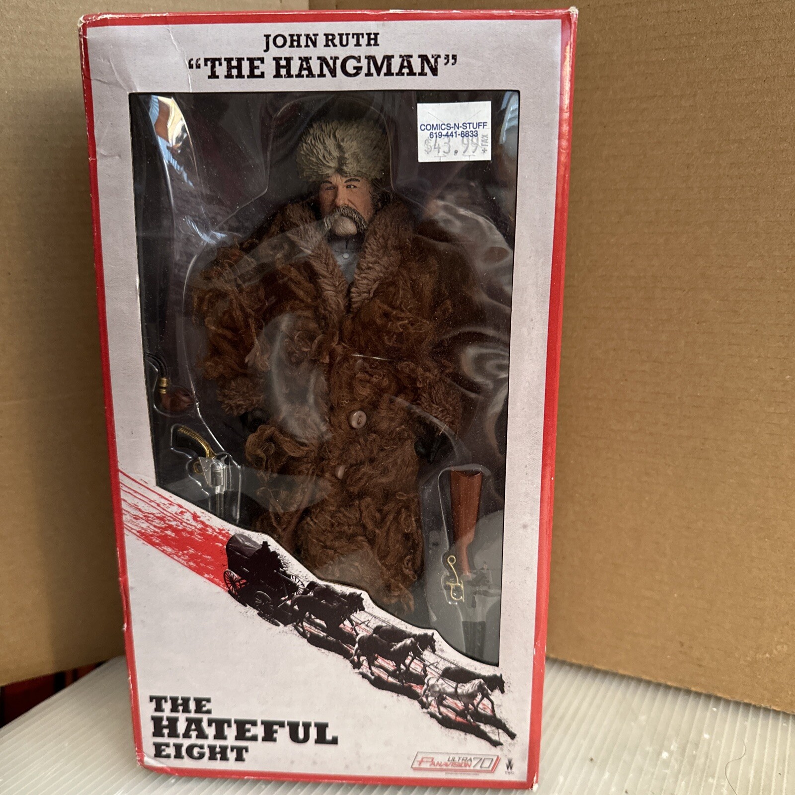 NECA The Hateful Eight JOHN RUTH " The Hangman " Kurt Russell 8 ...