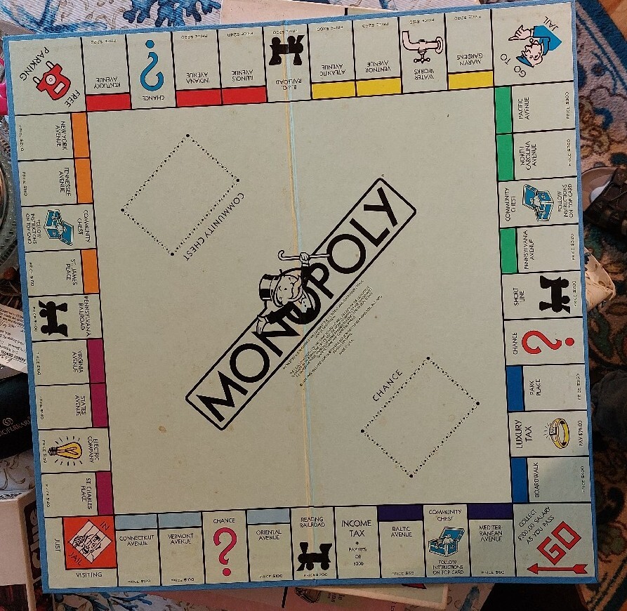 VINTAGE Monopoly 1985 COMPLETE Classic Board Game | eBay
