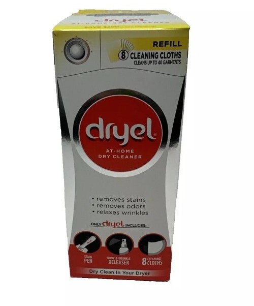 Dryel at-Home Dry Cleaner Refill Kit - 8 Loads 799228011263 | eBay