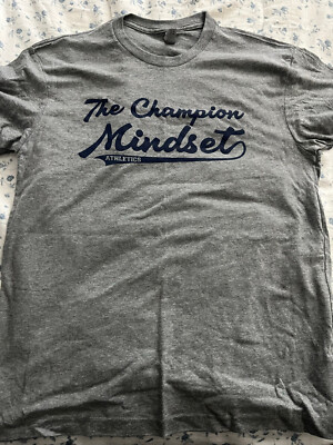 The Champion Mindset Athletics Shirt Powerlifting Ritual Ghost Medium ...