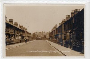 ALEXANDRA ROAD, CHALVEY, SLOUGH: Buckinghamshire postcard (C48141) | eBay