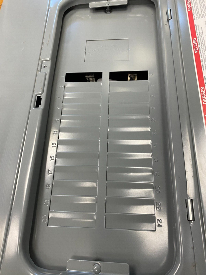 Square D BX21D QOC24UF QO Load Center Enclosure 125A 240V 1PH 24 Space ...