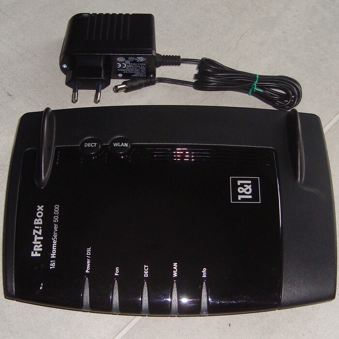 AVM FRITZ!Box 7360 SL VDSL 4-Port Gigabit Wireless N Router 300 Mbps ...