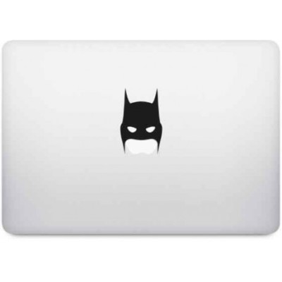Batman pomme sticker adhesif pour mac apple couleur : Gris | eBay
