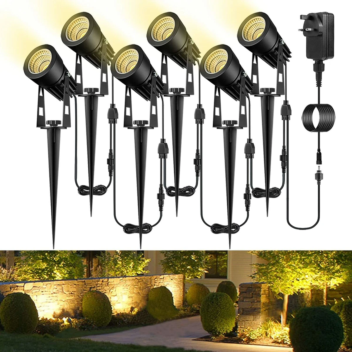 Outdoor Led Garden Spotlights | Fasci Garden