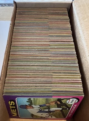 1975 Topps Lot 290 Different Cards Partial Set Starter Set | eBay