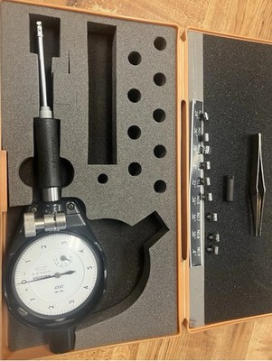 Mitutoyo Dial Bore Gage (511-212) .24” - .40” MINT WITH ALL PARTS ID ...