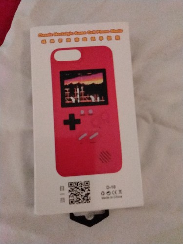 iPhone X D-10 Nostalgic Retro 36 Classic Games Rechargeable Game Phone ...