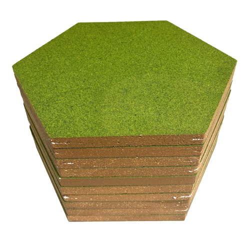 Geo-Hex Terrain Lot of 10 Grass Complete Hexagons | eBay
