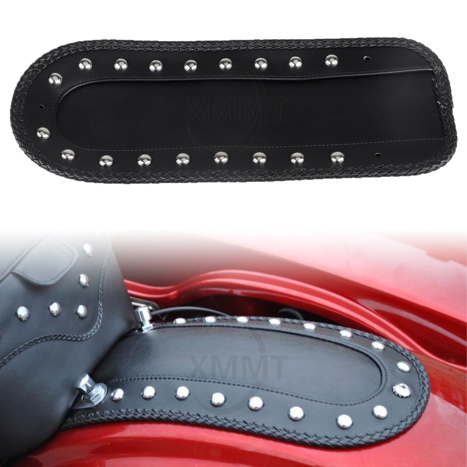 BLK Rear Fender Bib Studded Solo Seat For Harley Heritage Softail ...