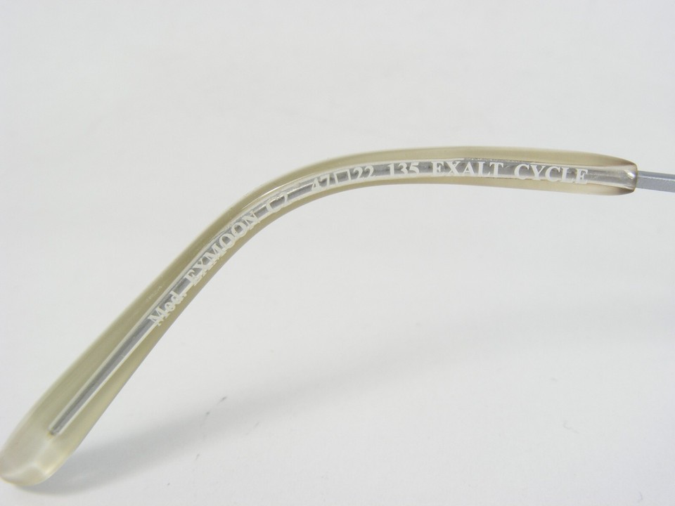 Exalt Cycle EXMOON C2 SILVER UNIQUE EYEGLASSES GLASSES FRAME 47-22 ...