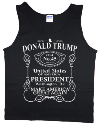 Mens Tank Top Graphic Tee Donald Trump 2020 Sleeveless Muscle Shirt | eBay