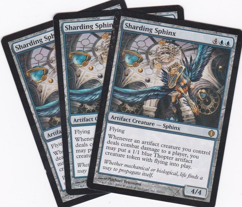 Magic: MTG: Shards of Alara: Sharding Sphinx X 3 | eBay